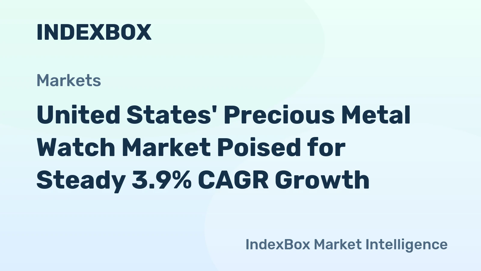 United States' Precious Metal Watch Market Poised for Steady 3.9% CAGR Growth