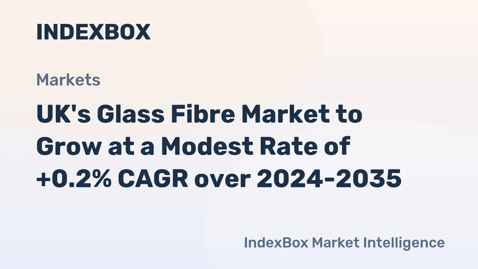 UK's Glass Fibre Market to Grow at a Modest Rate of +0.2% CAGR over 2024-2035