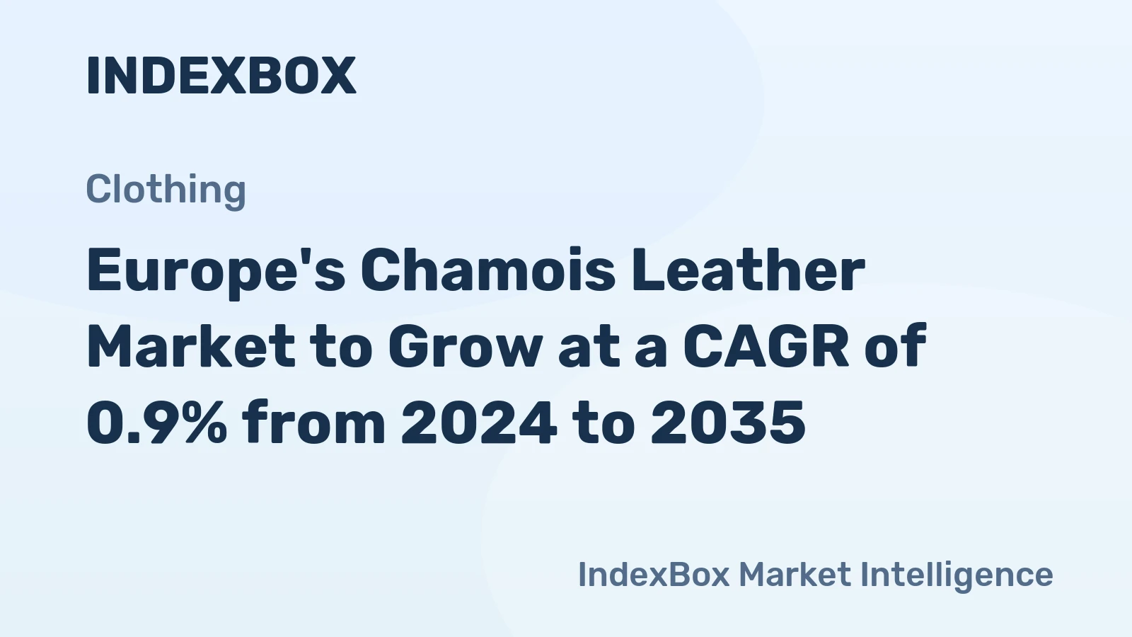 Europe's Chamois Leather Market to Grow at a CAGR of 0.9% from 2024 to 2035