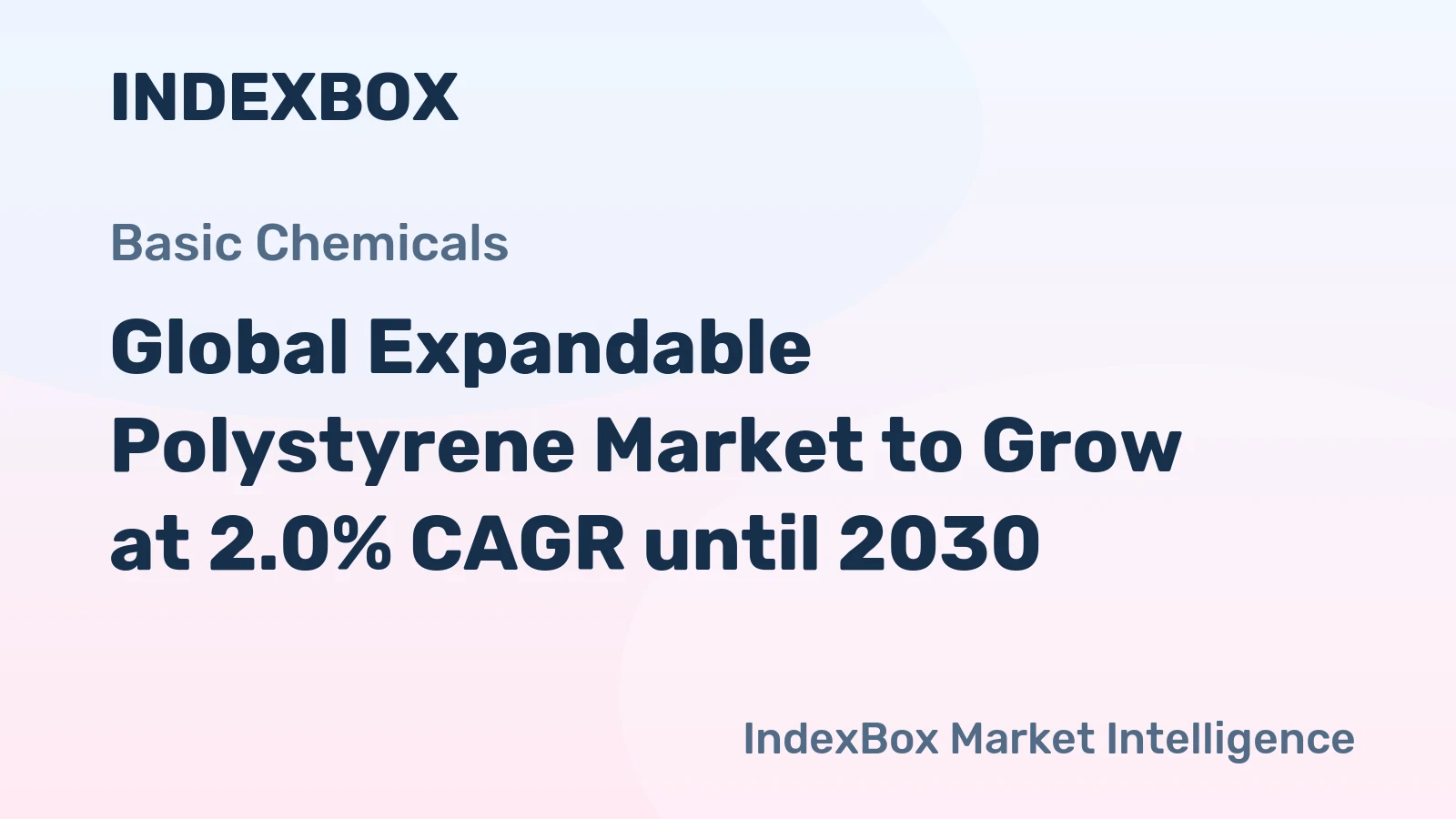 Global Expandable Polystyrene Market to Grow at 2.0% CAGR until 2030