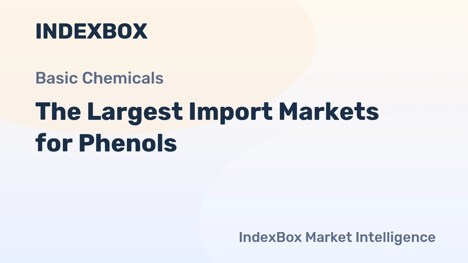 The Largest Import Markets for Phenols