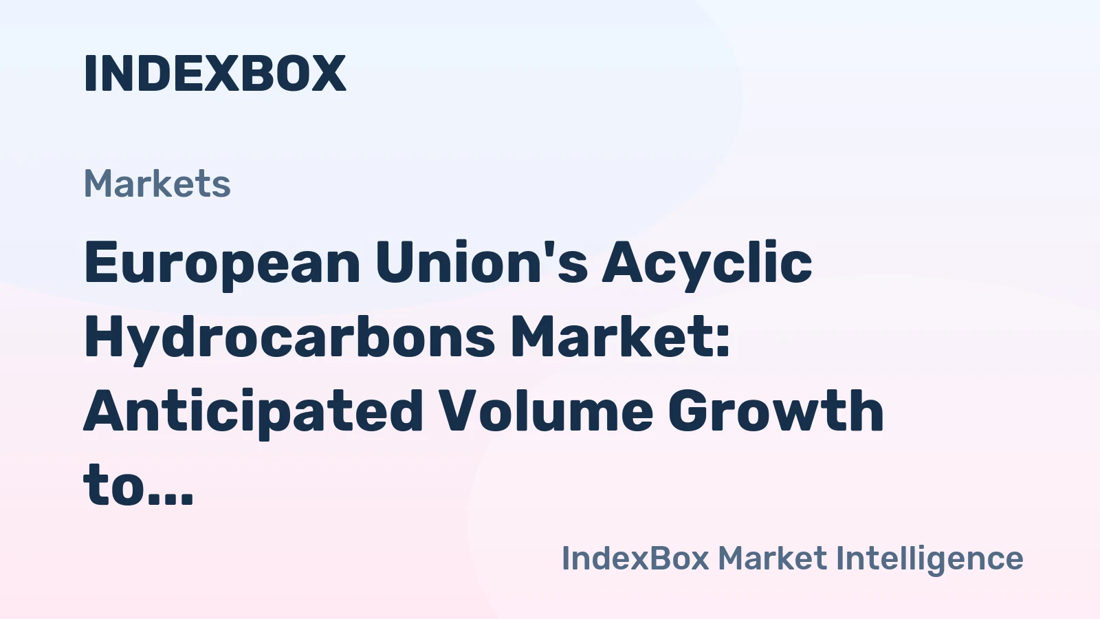 European Union's Acyclic Hydrocarbons Market: Anticipated Volume Growth to 28M tons and Value Increase to $37.2B by 2035