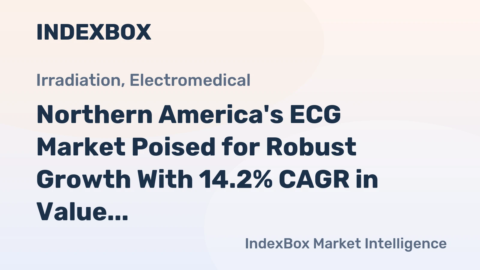 Northern America's ECG Market Poised for Robust Growth With 14.2% CAGR in Value Through 2035
