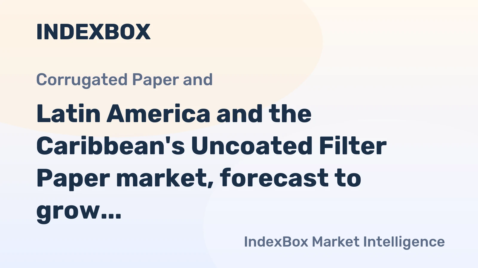 Latin America and the Caribbean's Uncoated Filter Paper market, forecast to grow at a modest CAGR of +1.1% through 2035, is driven by rising regional demand.