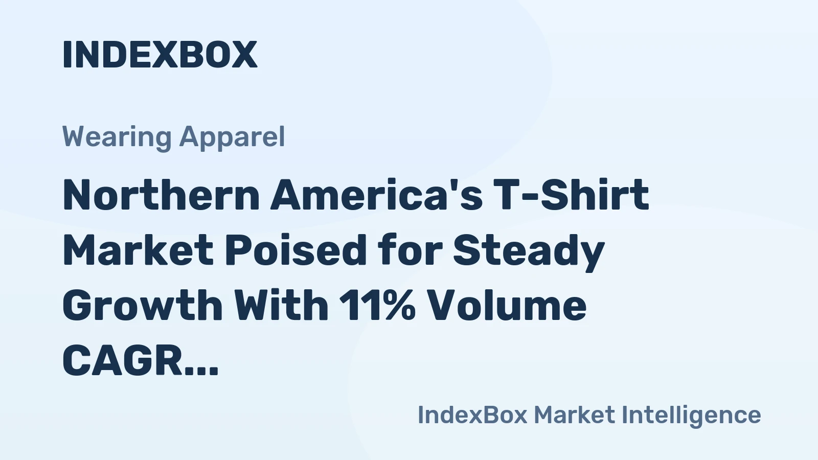 Northern America's T-Shirt Market Poised for Steady Growth With 11% Volume CAGR Through 2035