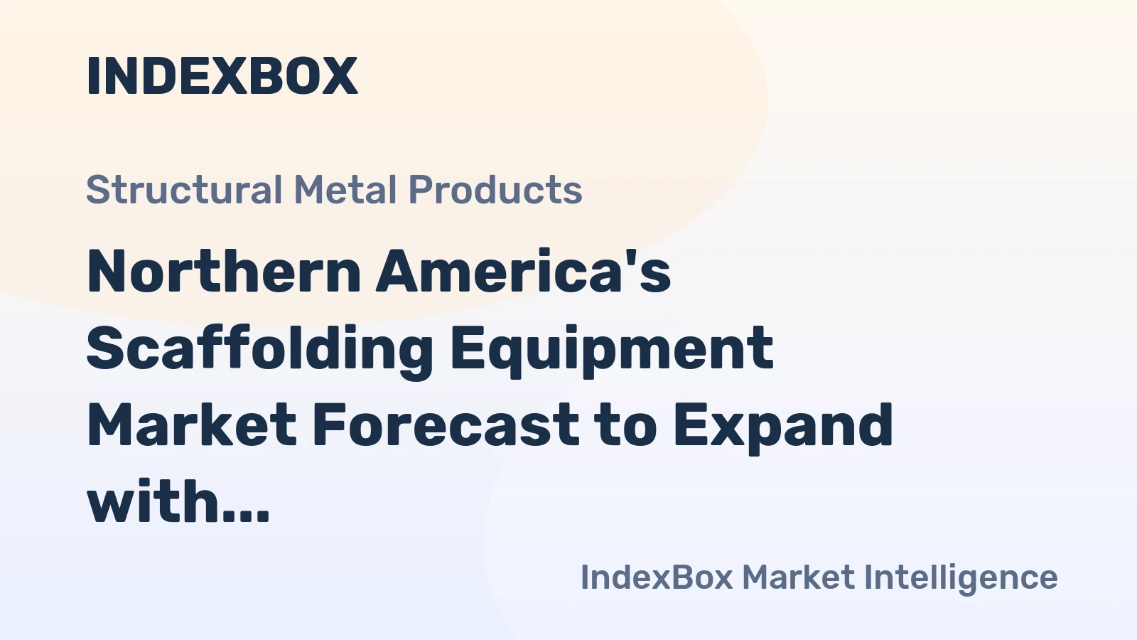 Northern America's Scaffolding Equipment Market Forecast to Expand with a +1.7% CAGR Through 2035