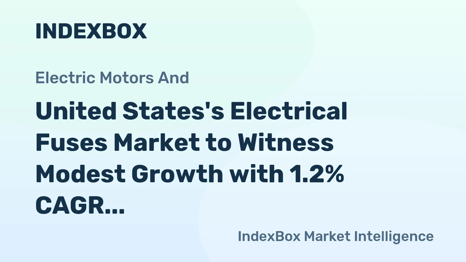 United States's Electrical Fuses Market to Witness Modest Growth with 1.2% CAGR through 2035