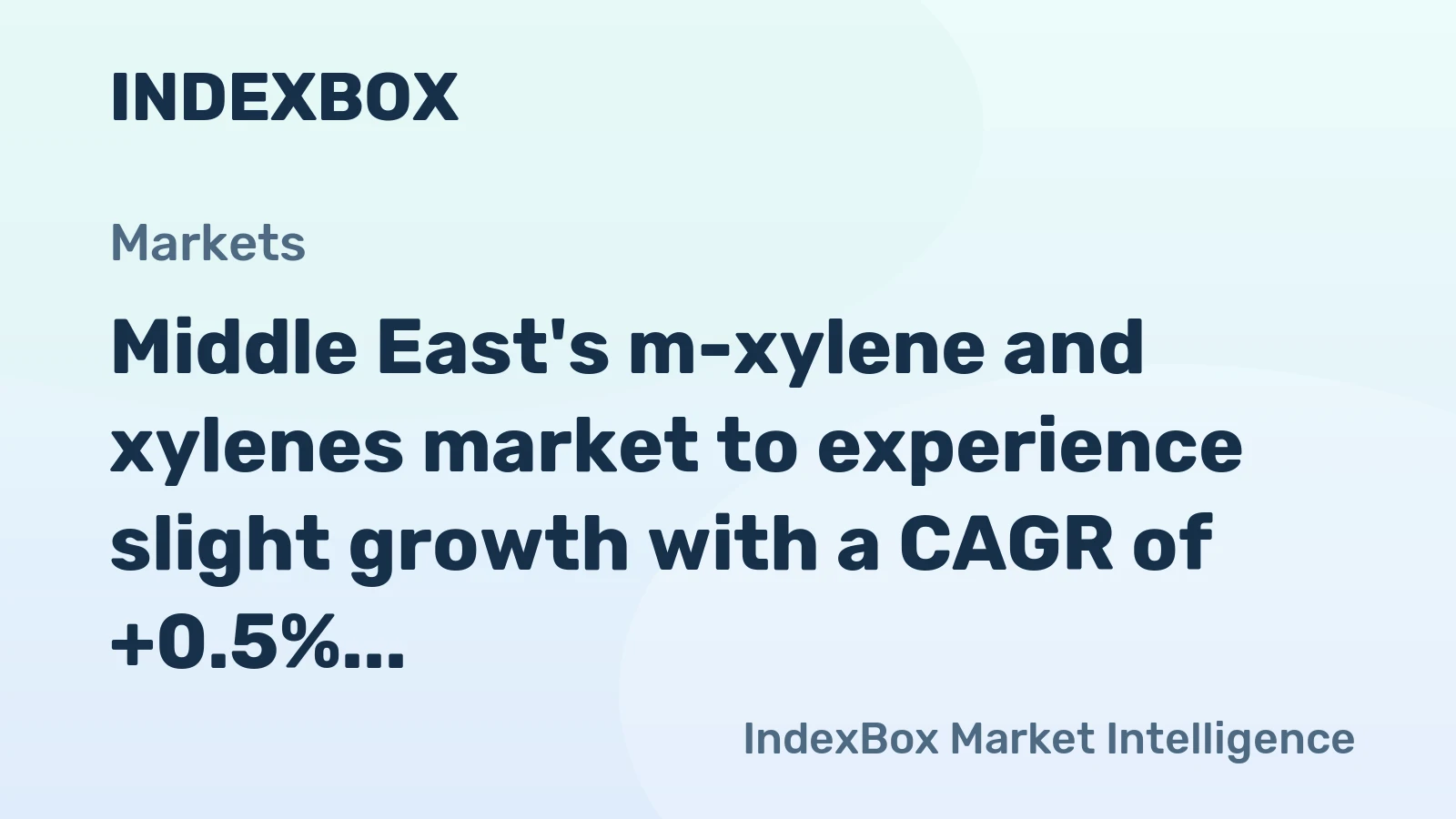 Middle East's m-xylene and xylenes market to experience slight growth with a CAGR of +0.5% 2024-2035, reaching $250M by 2035