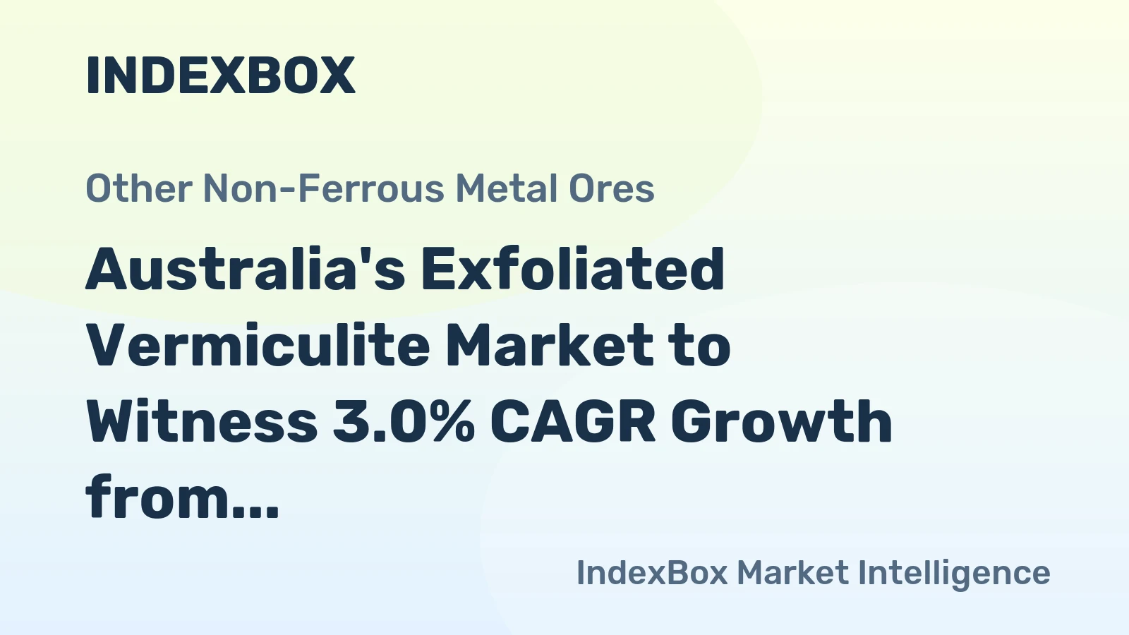Australia's Exfoliated Vermiculite Market to Witness 3.0% CAGR Growth from 2024 to 2035