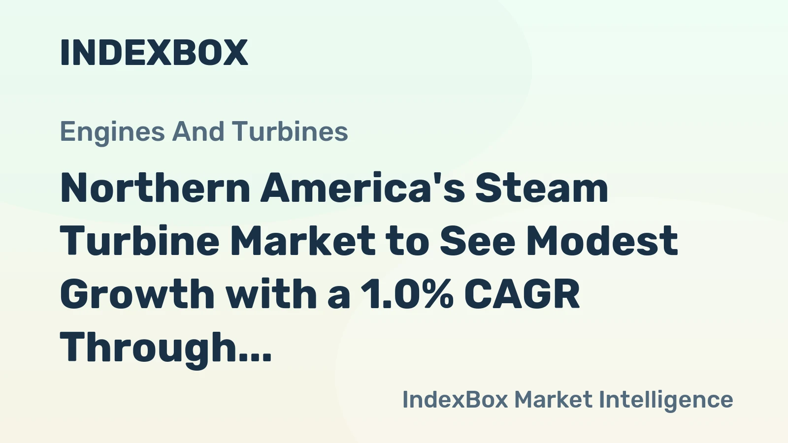 Northern America's Steam Turbine Market to See Modest Growth with a 1.0% CAGR Through 2035