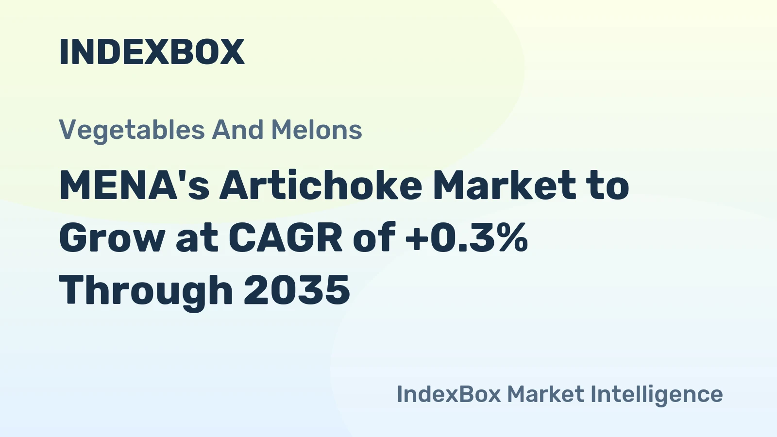 MENA's Artichoke Market to Grow at CAGR of +0.3% Through 2035