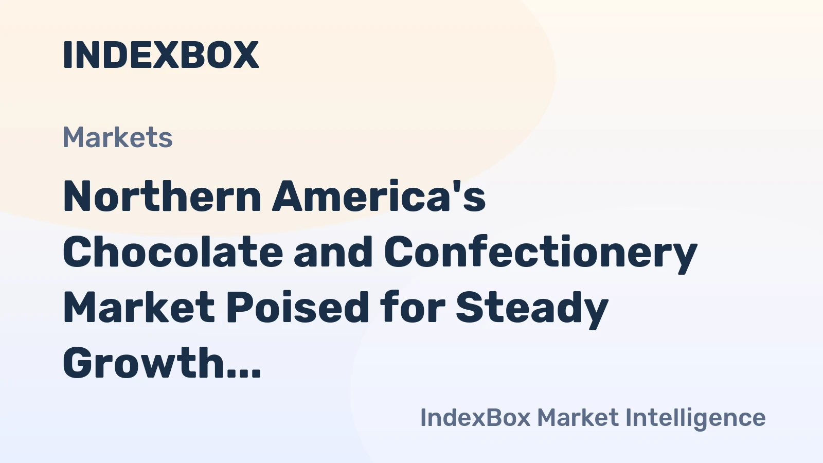 Northern America's Chocolate and Confectionery Market Poised for Steady Growth With 1.9% CAGR Through 2035