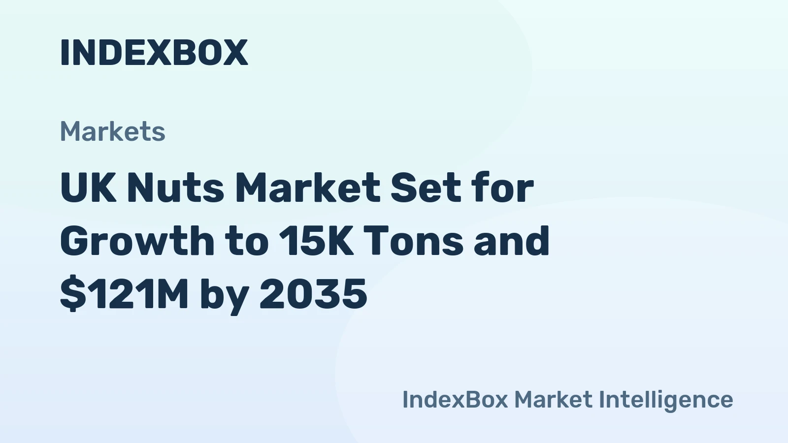 UK Nuts Market Set for Growth to 15K Tons and $121M by 2035