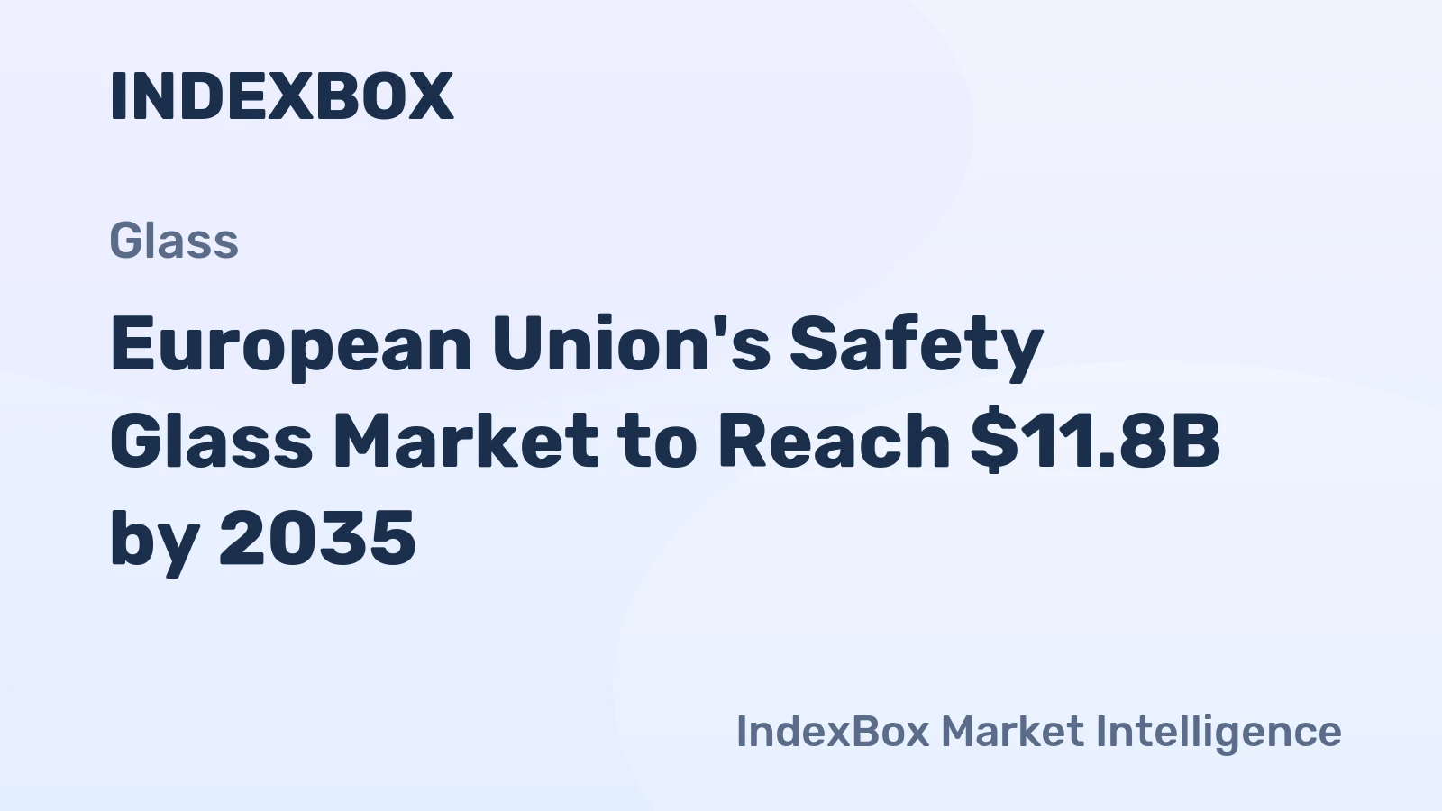 European Union's Safety Glass Market to Reach $11.8B by 2035