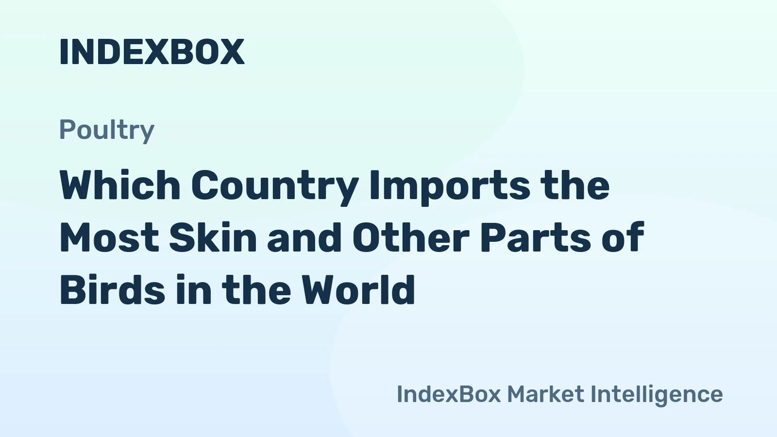 Which Country Imports the Most Skin and Other Parts of Birds in the World?