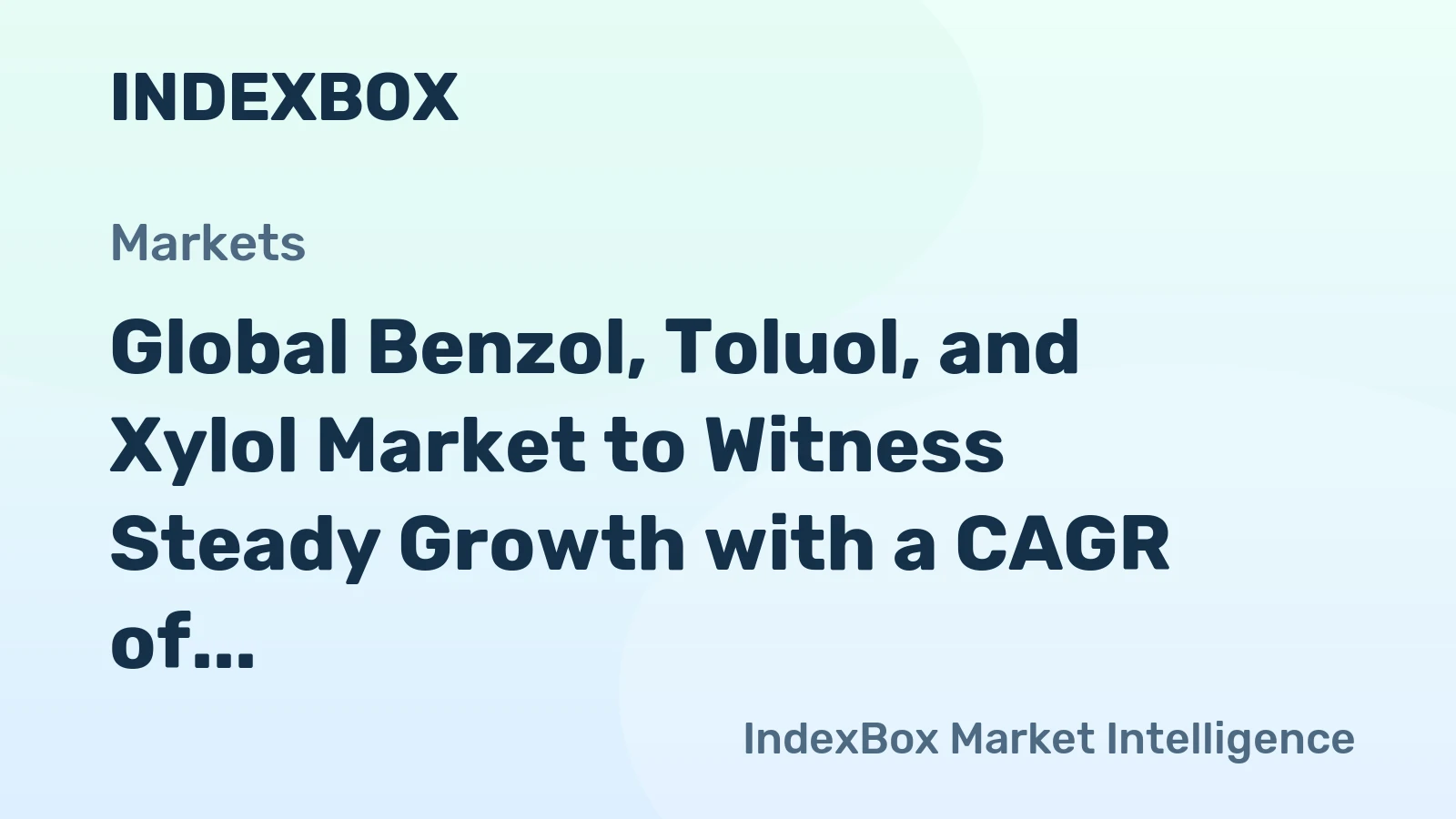 Global Benzol, Toluol, and Xylol Market to Witness Steady Growth with a CAGR of +1.6% in Market Value by 2035