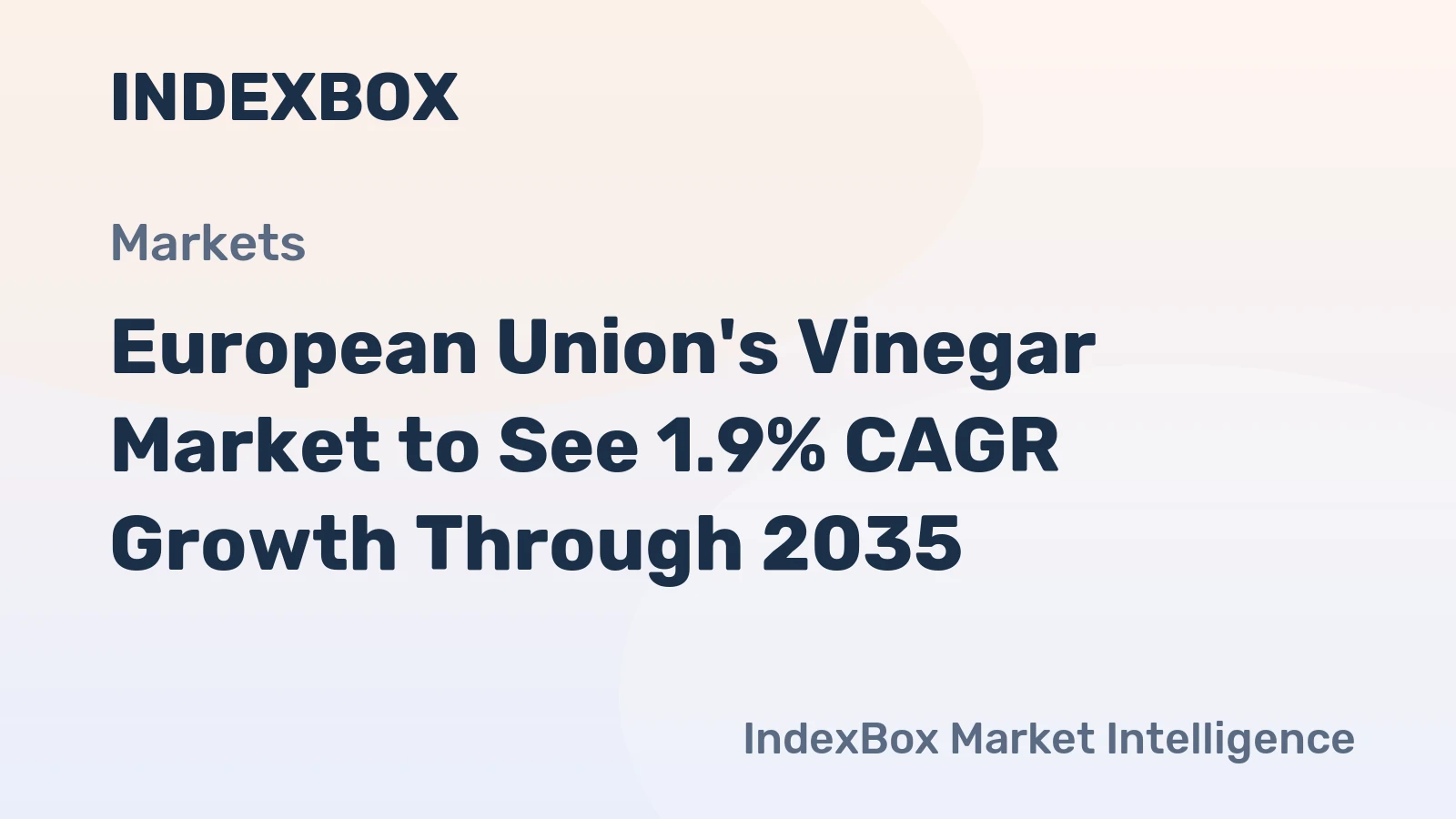 European Union's Vinegar Market to See 1.9% CAGR Growth Through 2035