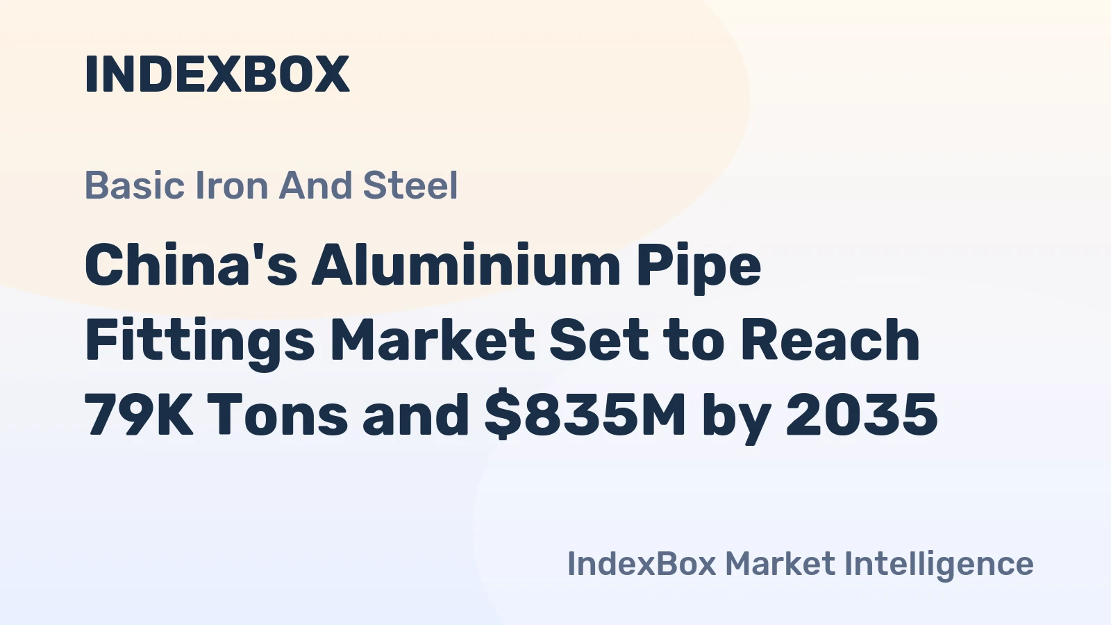 China's Aluminium Pipe Fittings Market Set to Reach 79K Tons and $835M by 2035