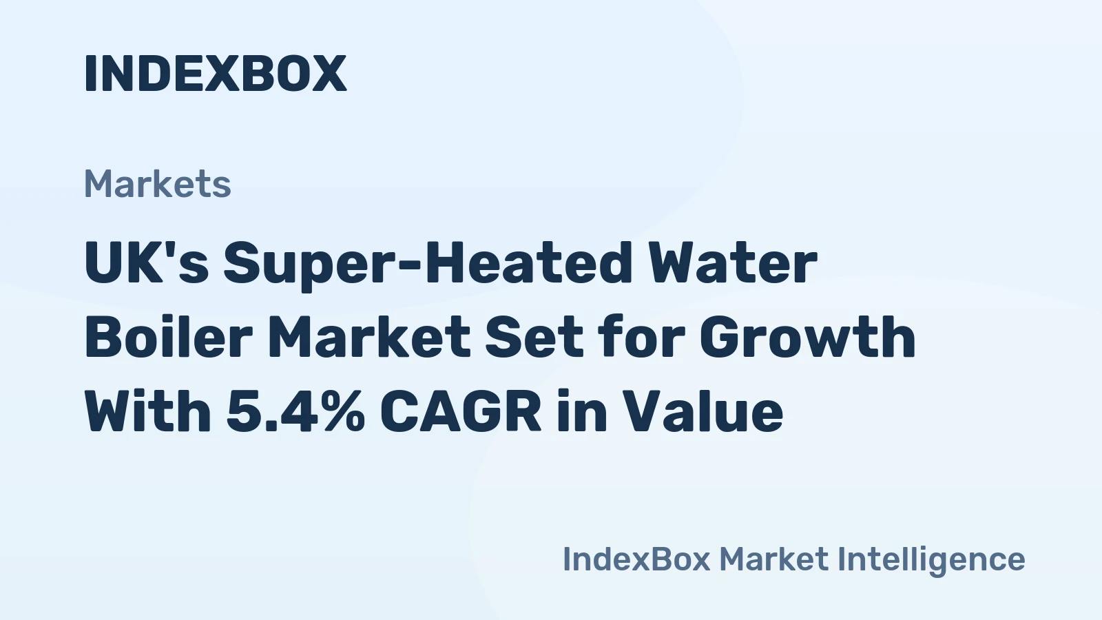 UK's Super-Heated Water Boiler Market Set for Growth With 5.4% CAGR in Value