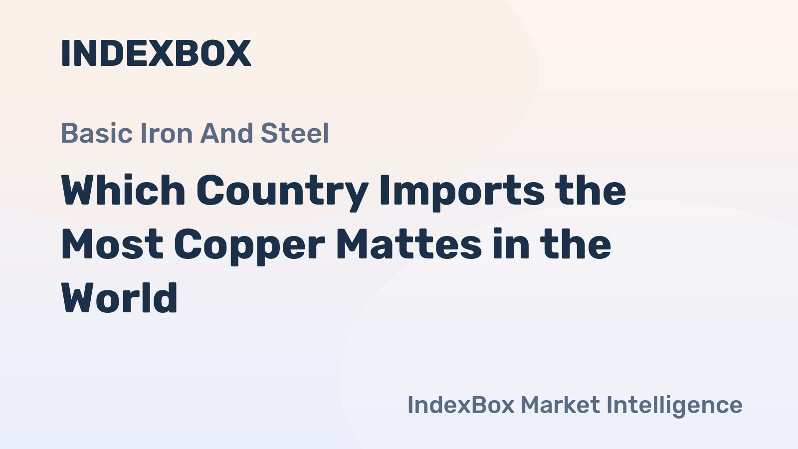 Which Country Imports the Most Copper Mattes in the World?