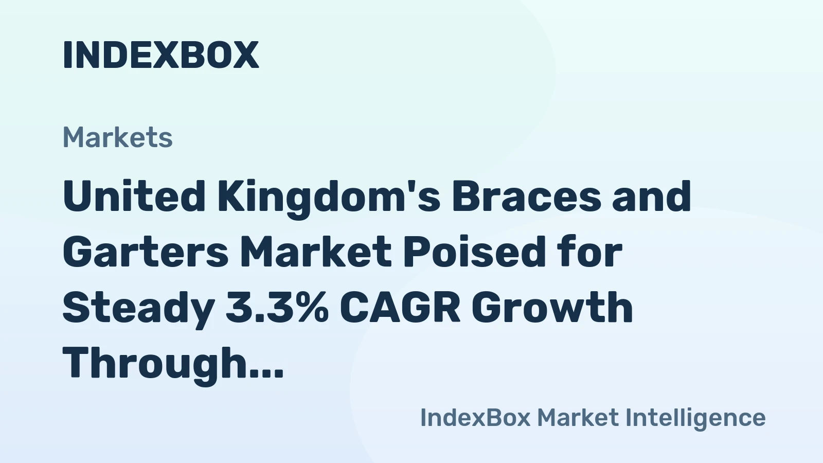 United Kingdom's Braces and Garters Market Poised for Steady 3.3% CAGR Growth Through 2035