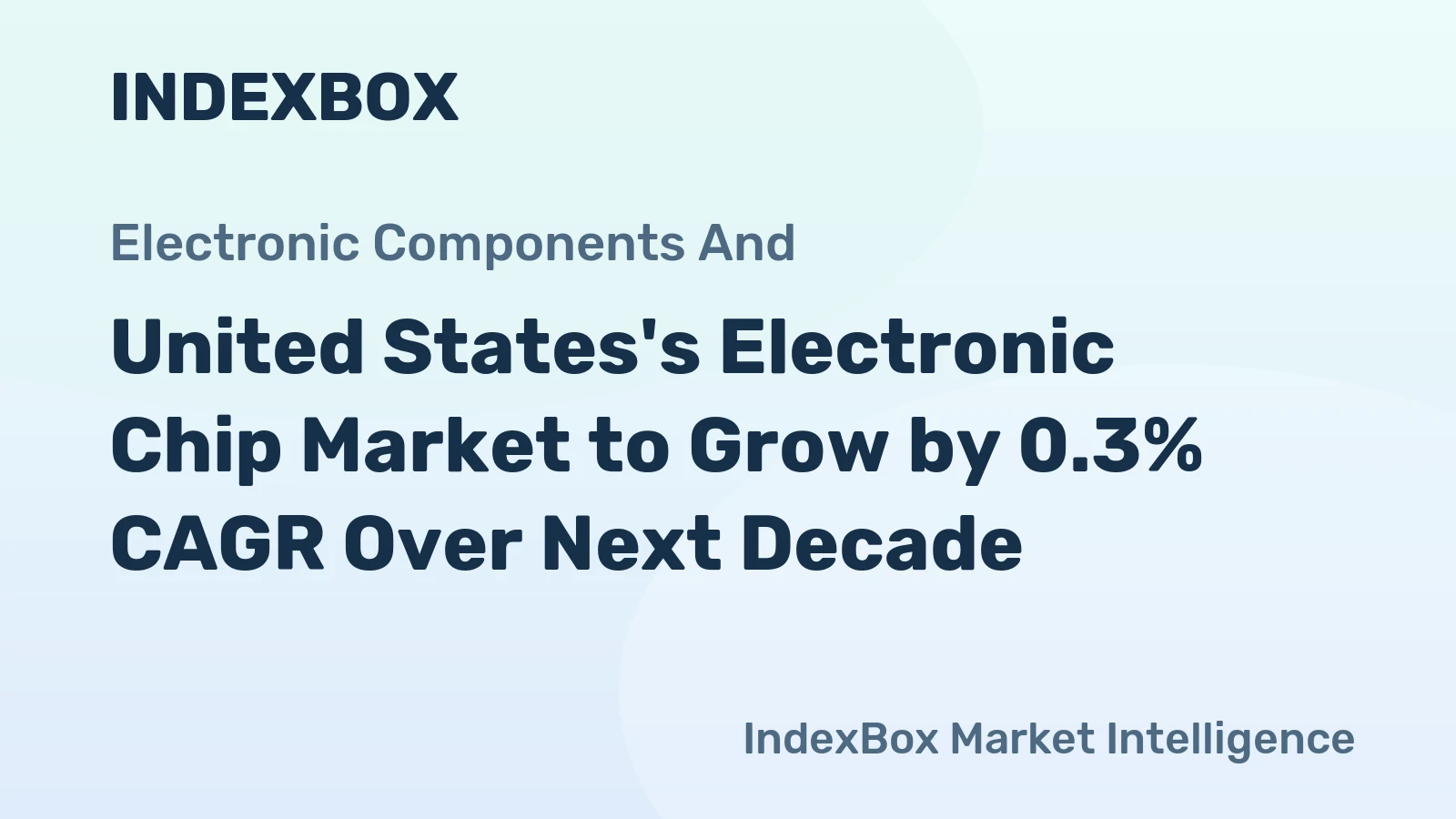 United States's Electronic Chip Market to Grow by 0.3% CAGR Over Next Decade