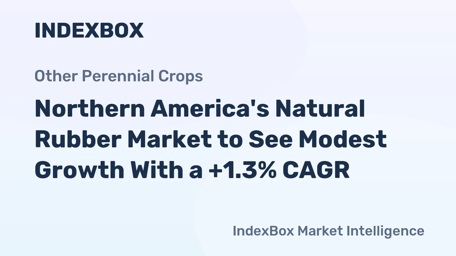 Northern America's Natural Rubber Market to See Modest Growth With a +1.3% CAGR
