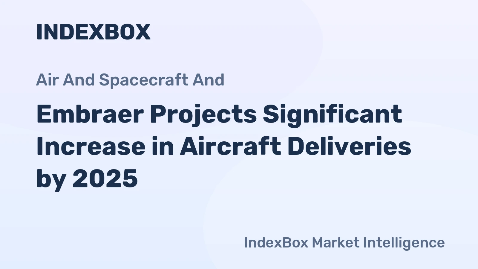 Embraer Projects Significant Increase in Aircraft Deliveries by 2025