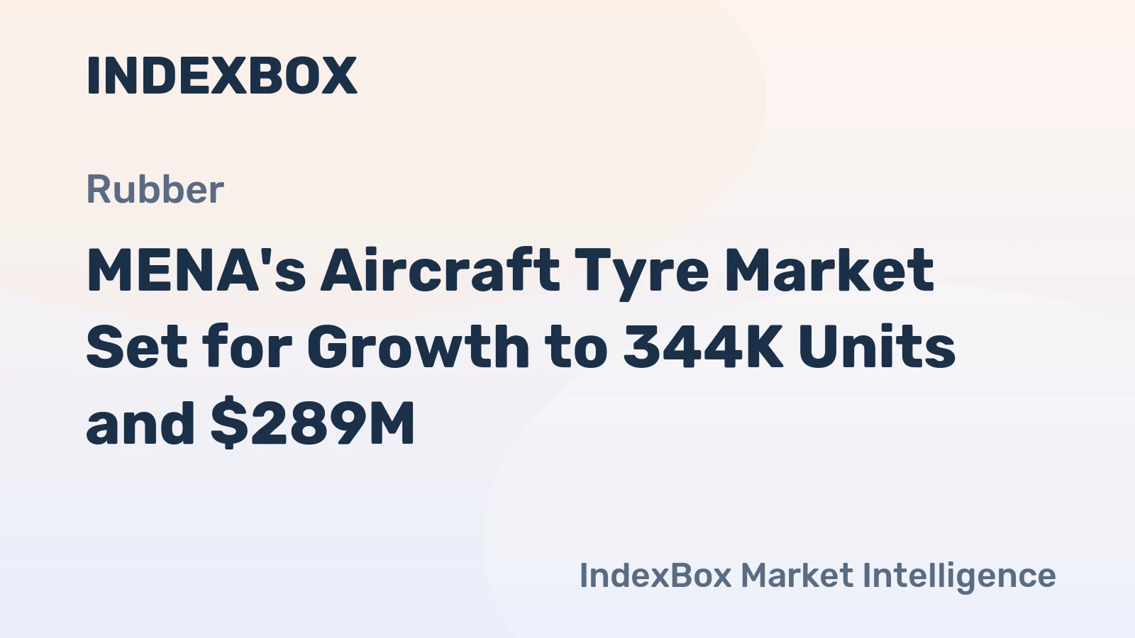 MENA's Aircraft Tyre Market Set for Growth to 344K Units and $289M
