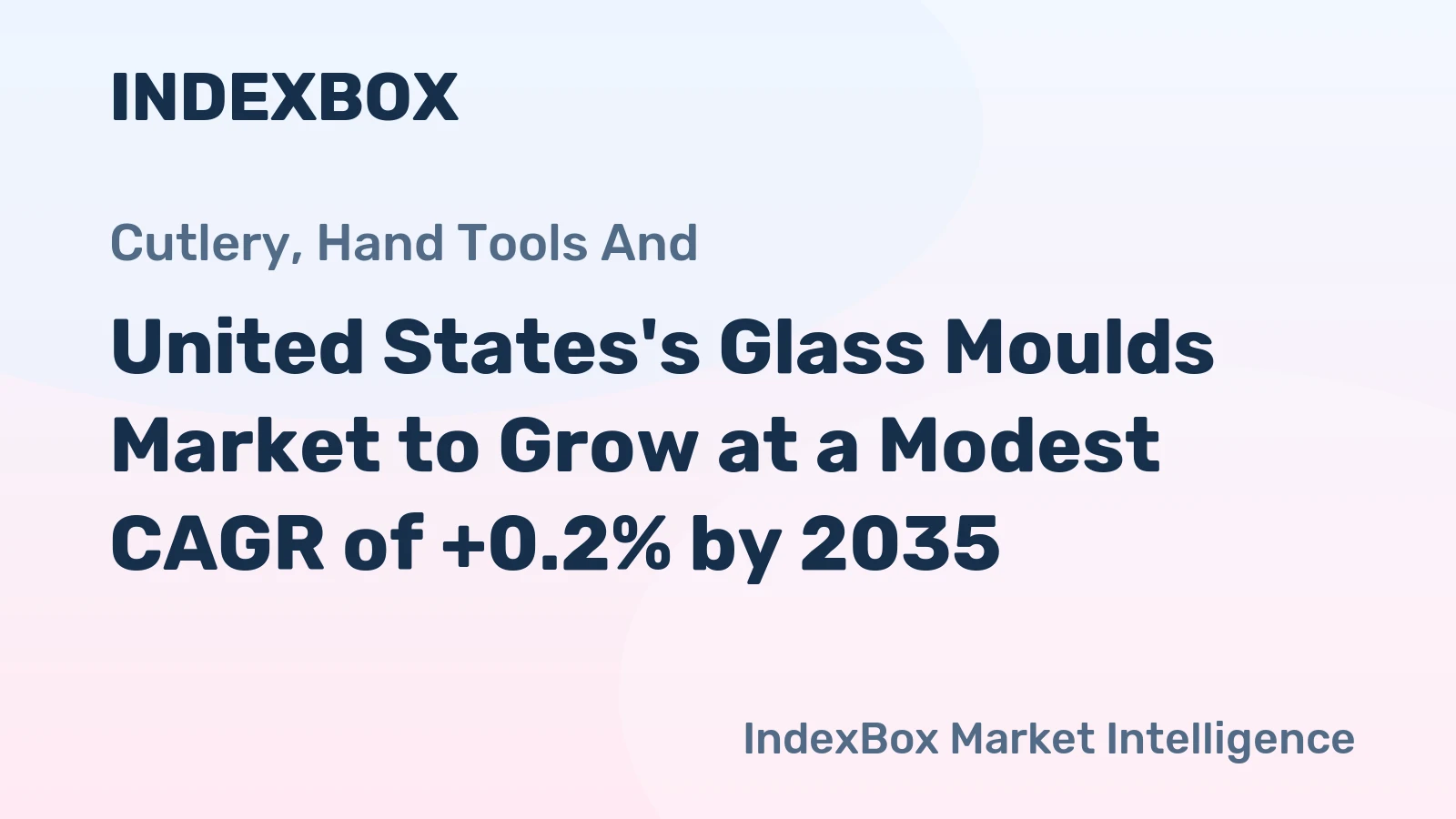 United States's Glass Moulds Market to Grow at a Modest CAGR of +0.2% by 2035