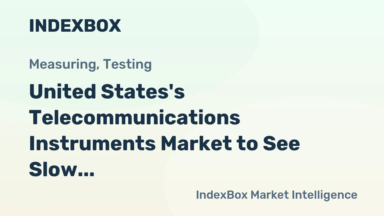 United States's Telecommunications Instruments Market to See Slow Growth with +0.9% CAGR by 2035