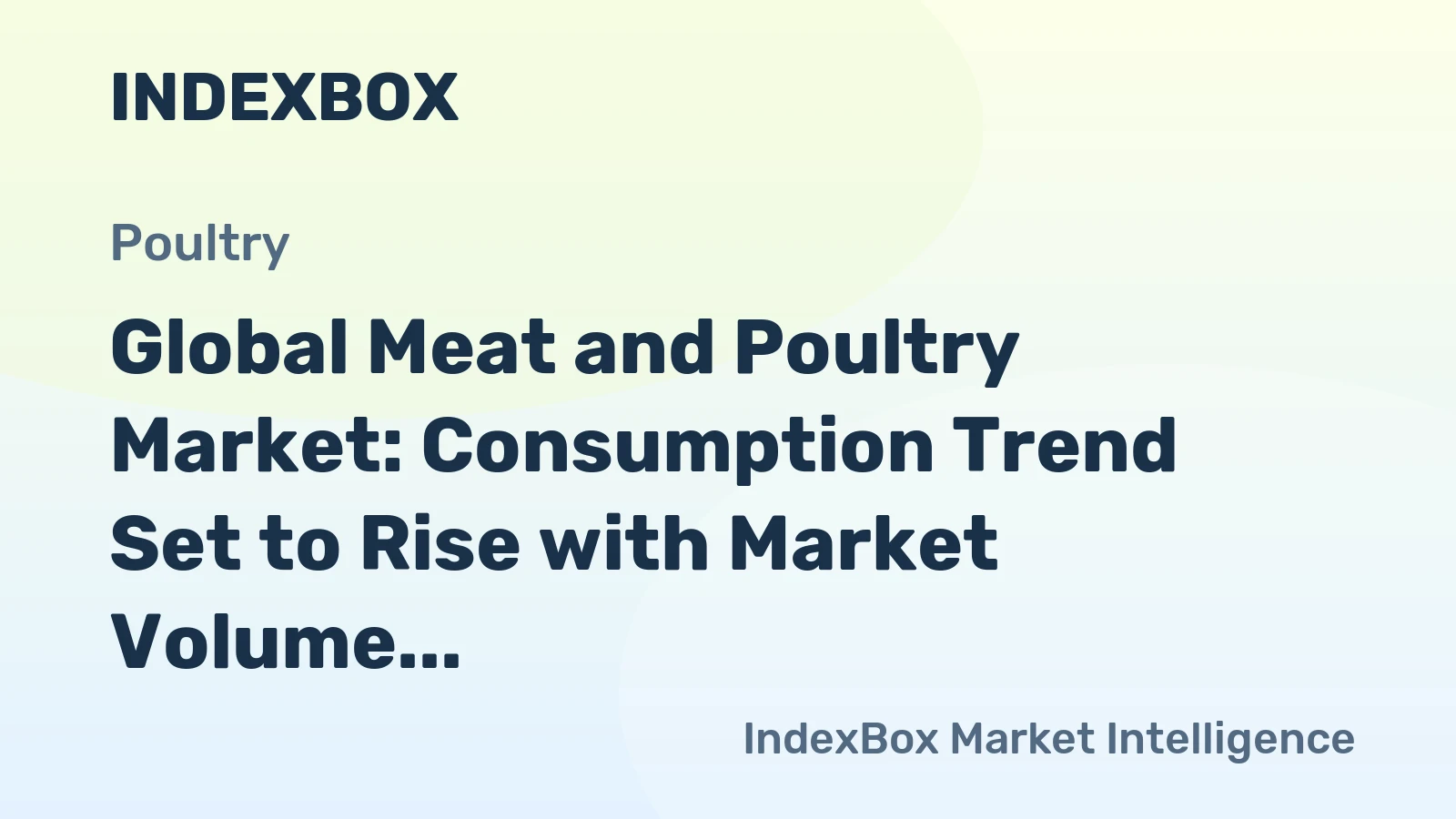 Global Meat and Poultry Market: Consumption Trend Set to Rise with Market Volume Reaching 410M tons and Value Hitting $1,576.8B by 2035