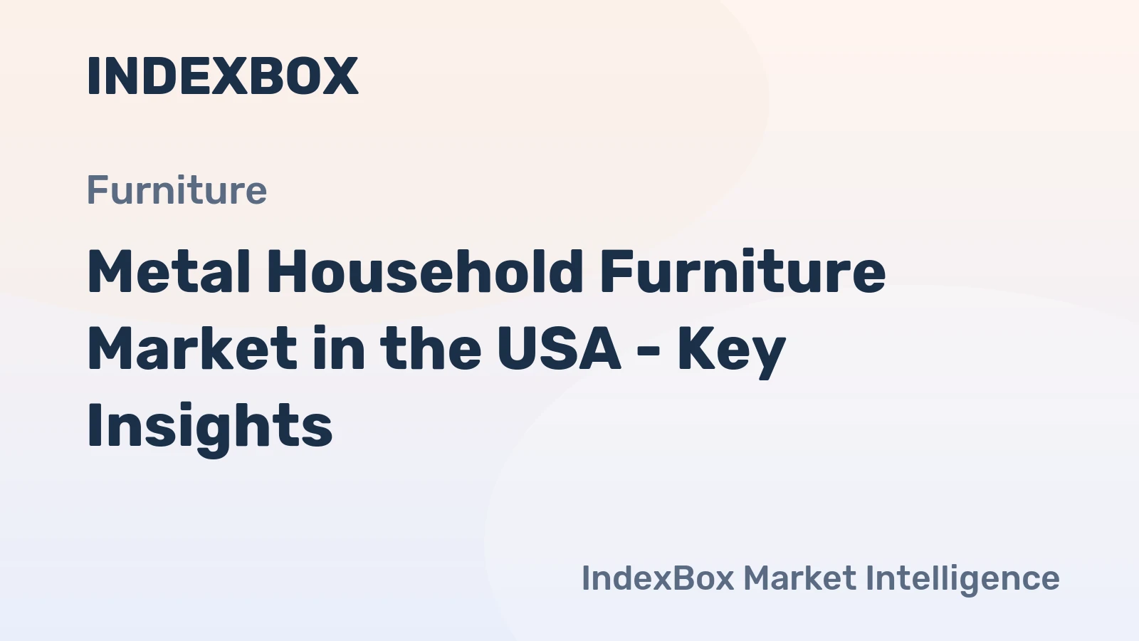 Metal Household Furniture Market in the USA - Key Insights