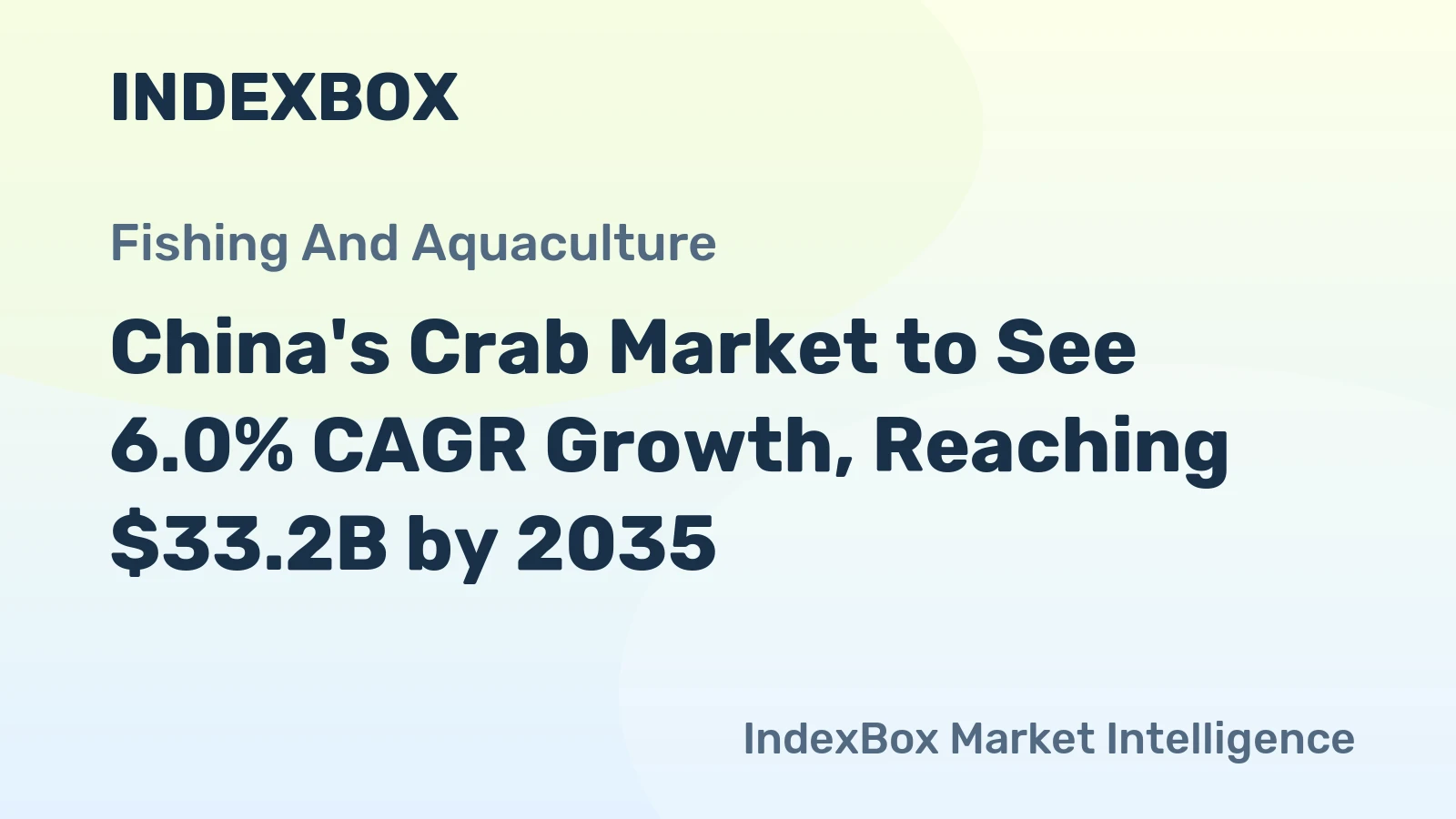 China's Crab Market to See 6.0% CAGR Growth, Reaching $33.2B by 2035