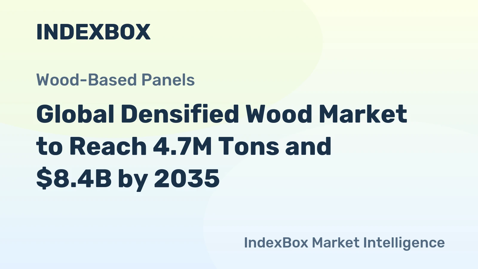 Global Densified Wood Market to Reach 4.7M Tons and $8.4B by 2035
