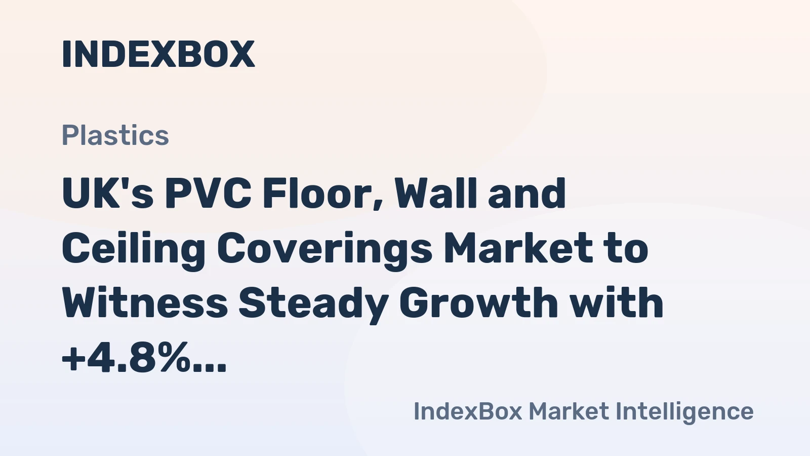 UK's PVC Floor, Wall and Ceiling Coverings Market to Witness Steady Growth with +4.8% CAGR Expected