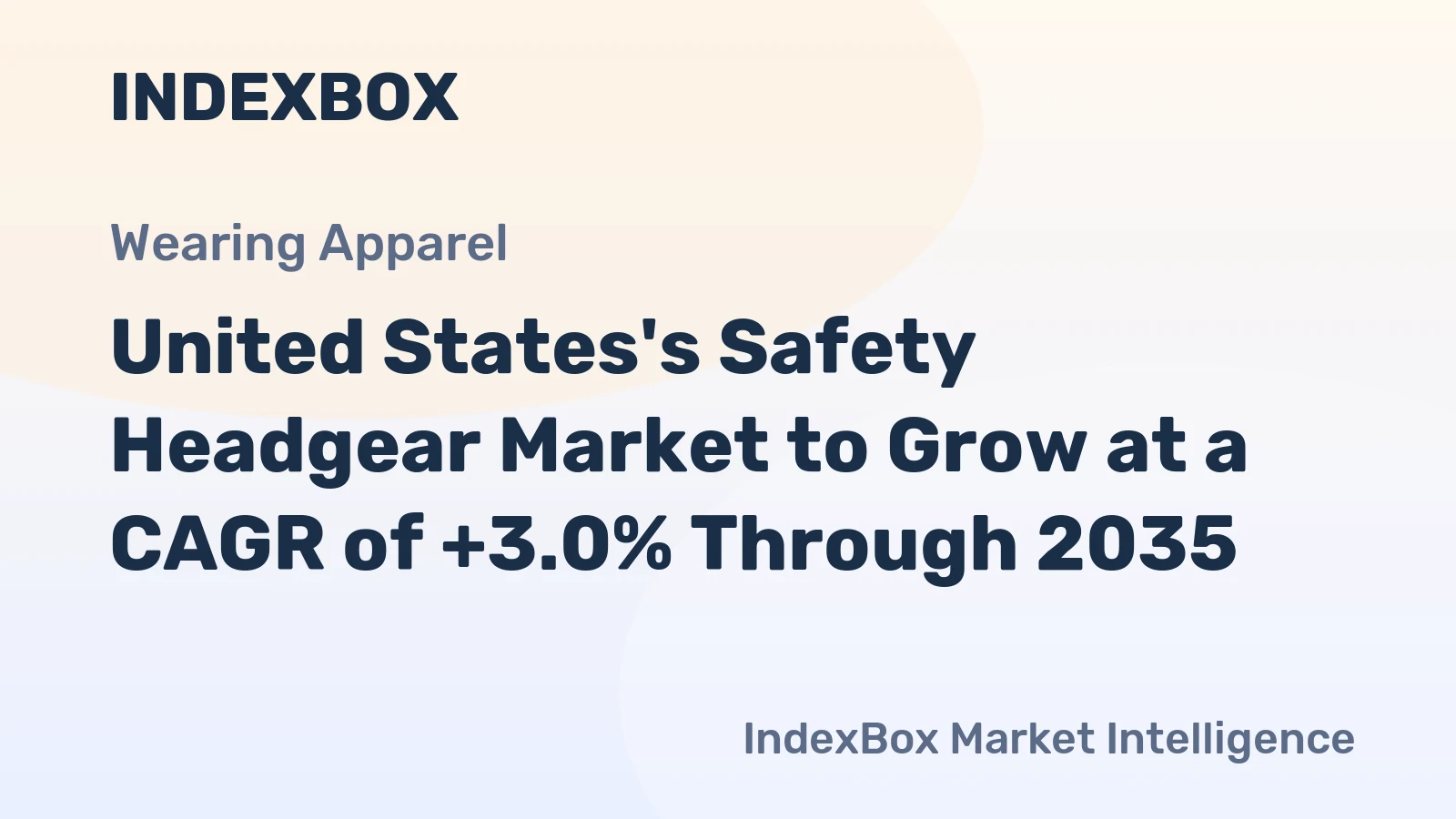 United States's Safety Headgear Market to Grow at a CAGR of +3.0% Through 2035