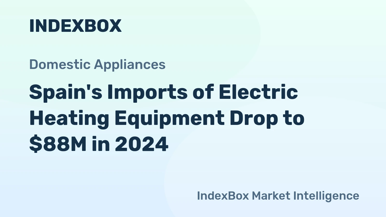 Spain's Imports of Electric Heating Equipment Drop to $88M in 2024