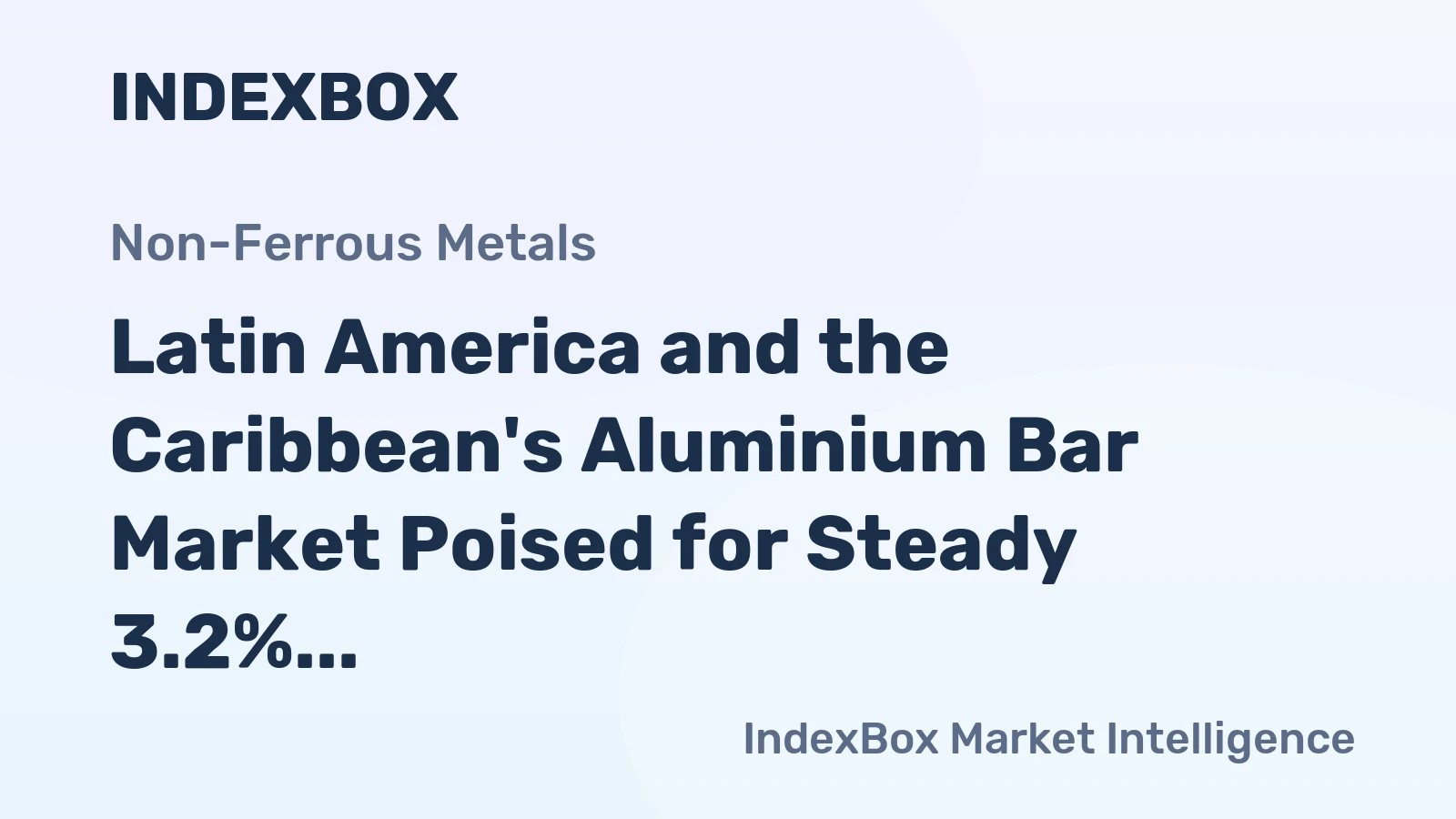 Latin America and the Caribbean's Aluminium Bar Market Poised for Steady 3.2% CAGR Growth Through 2035