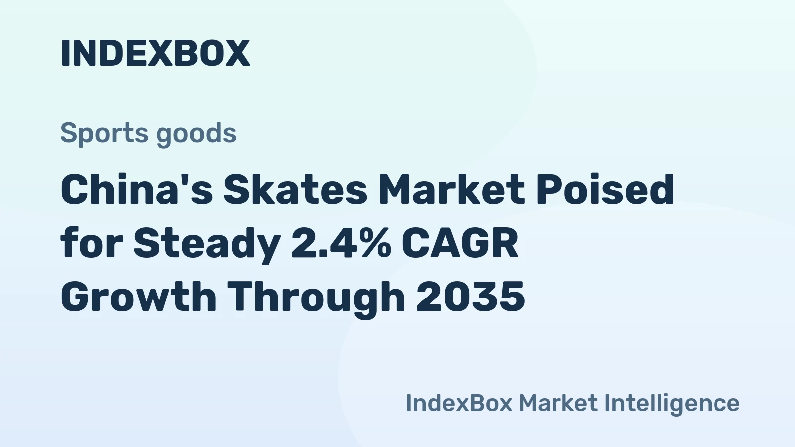 China's Skates Market Poised for Steady 2.4% CAGR Growth Through 2035