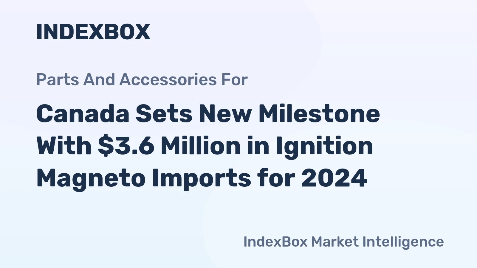 Canada Sets New Milestone With $3.6 Million in Ignition Magneto Imports for 2024