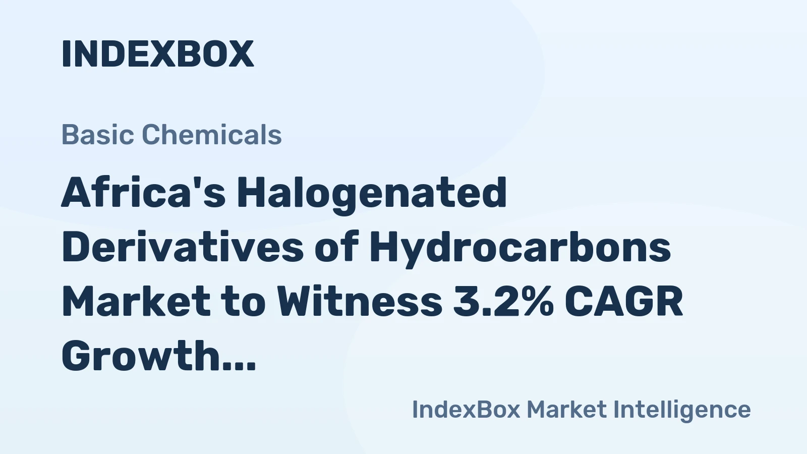 Africa's Halogenated Derivatives of Hydrocarbons Market to Witness 3.2% CAGR Growth by 2035