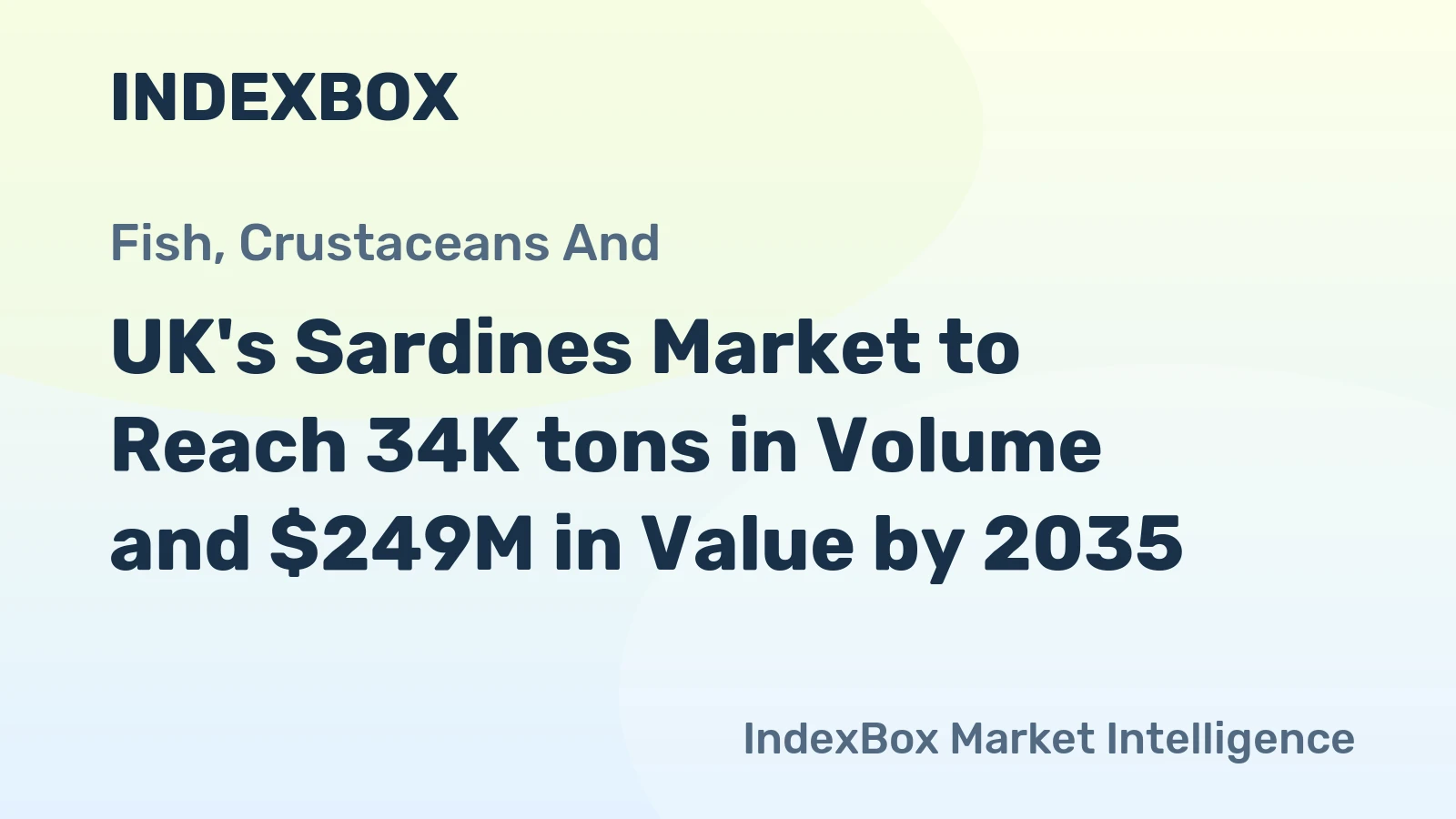 UK's Sardines Market to Reach 34K tons in Volume and $249M in Value by 2035