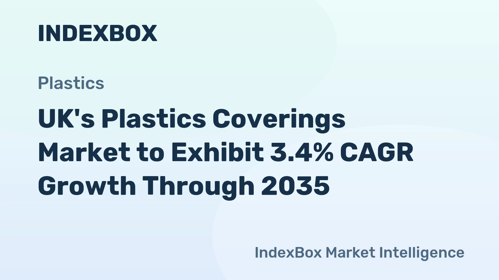 UK's Plastics Coverings Market to Exhibit 3.4% CAGR Growth Through 2035