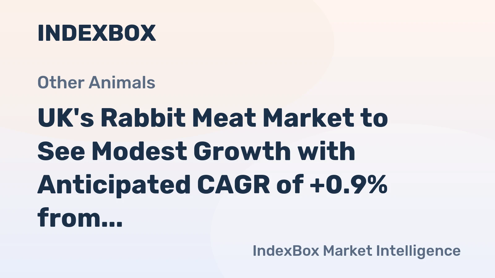 UK's Rabbit Meat Market to See Modest Growth with Anticipated CAGR of +0.9% from 2024 to 2035