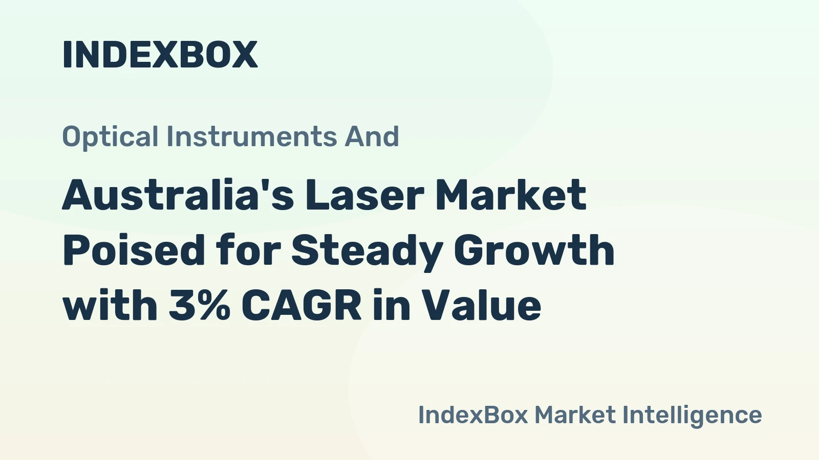 Australia's Laser Market Poised for Steady Growth with 3% CAGR in Value