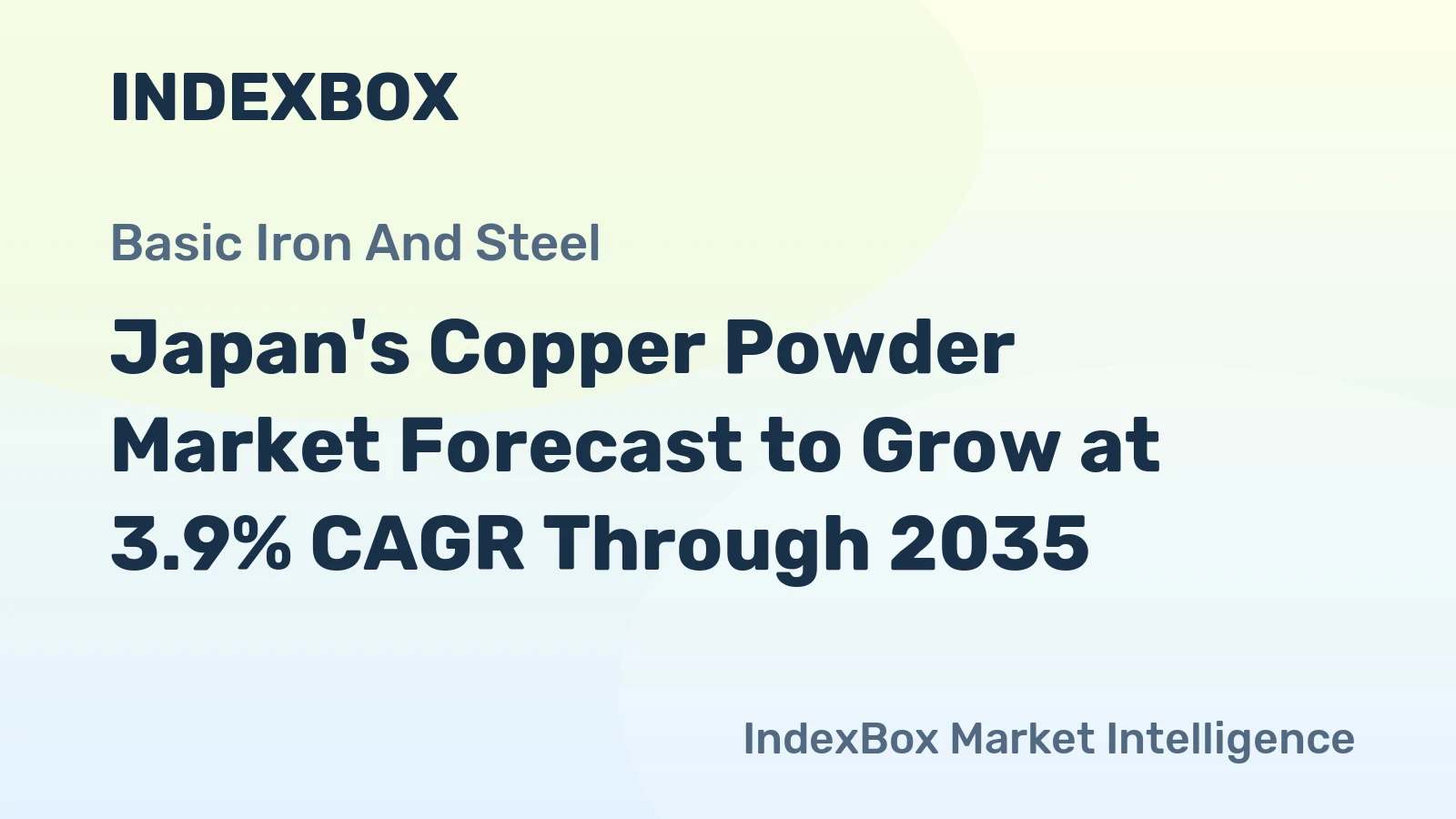 Japan's Copper Powder Market Forecast to Grow at 3.9% CAGR Through 2035