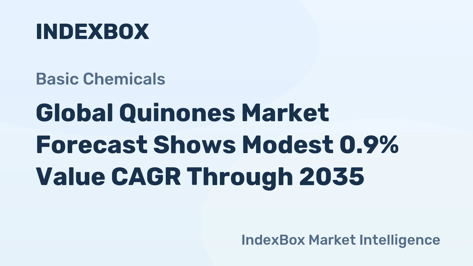 Global Quinones Market Forecast Shows Modest 0.9% Value CAGR Through 2035