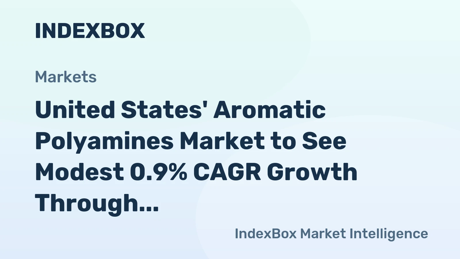 United States' Aromatic Polyamines Market to See Modest 0.9% CAGR Growth Through 2035