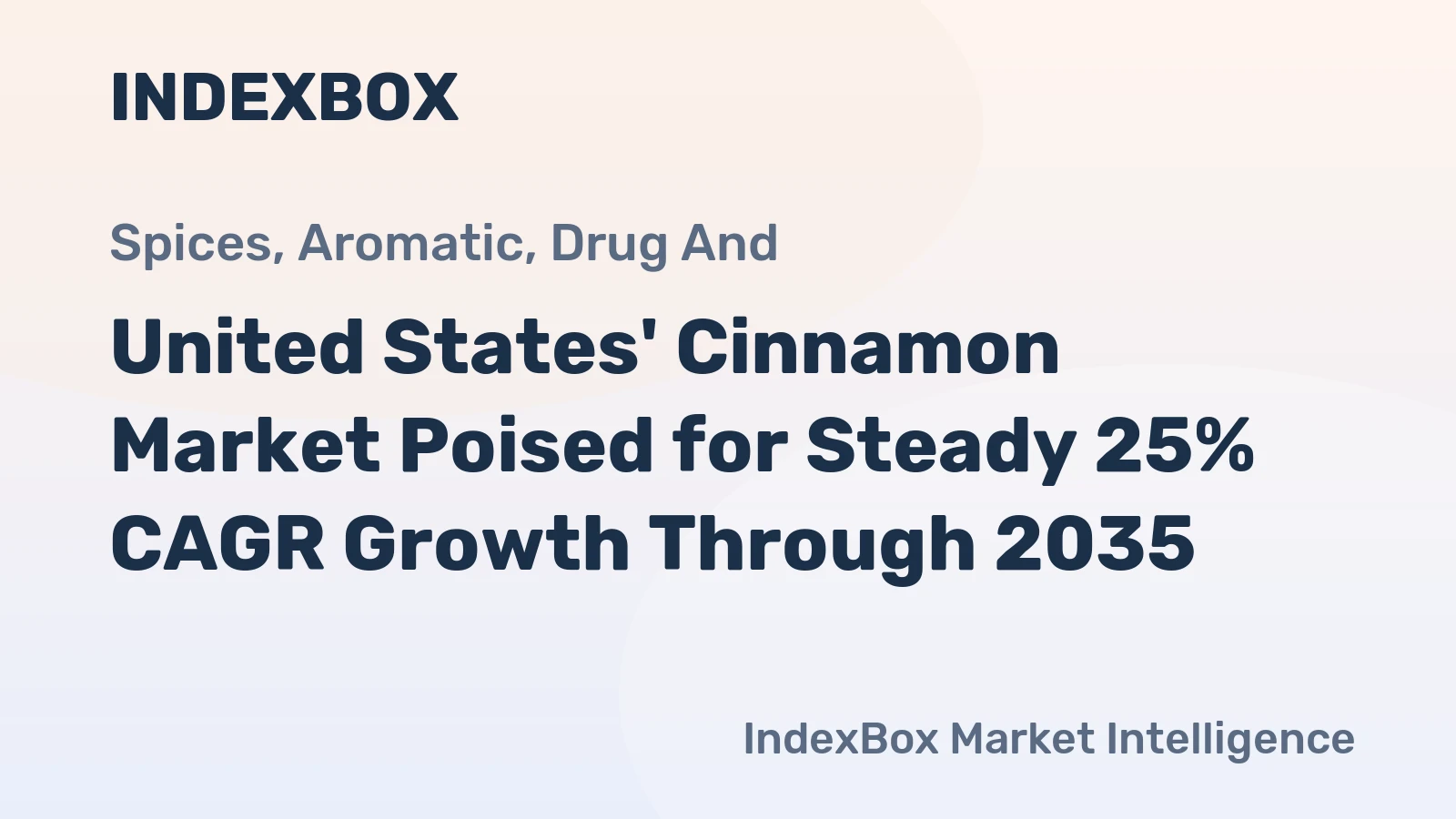 United States' Cinnamon Market Poised for Steady 25% CAGR Growth Through 2035